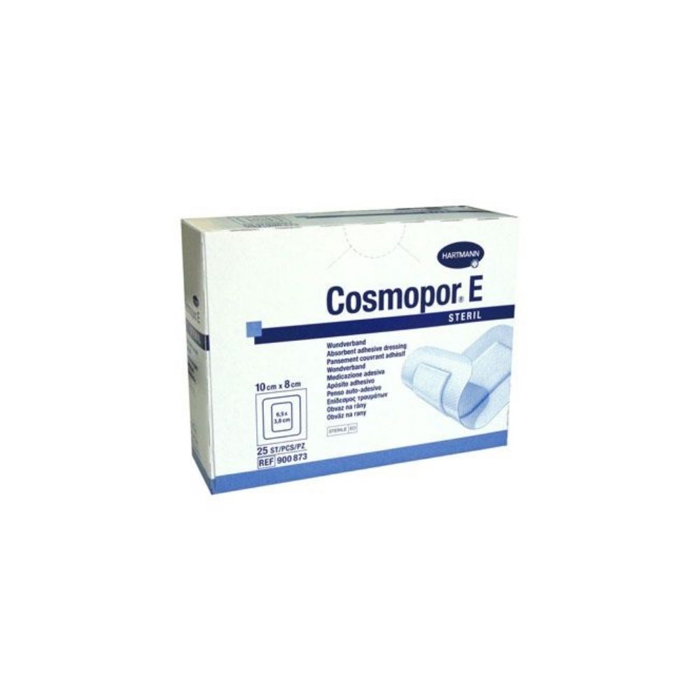 Hartmann Cosmopor E self-adhesive sterile gauze 8X10 cm (box of 25 ...