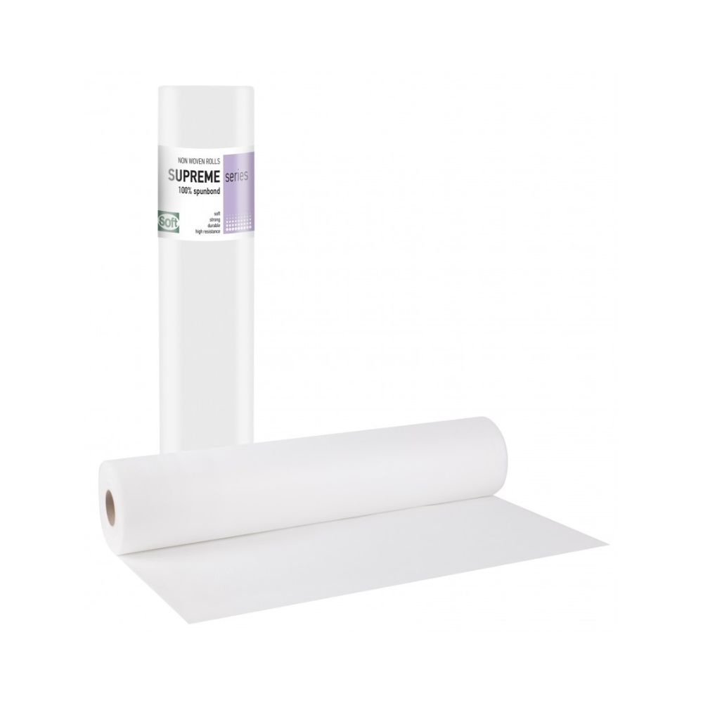 SUPREME EXTRA PLUS Undersökningsrulle Nonwoven Vit 40gr - 58cm x 50m 1 ...