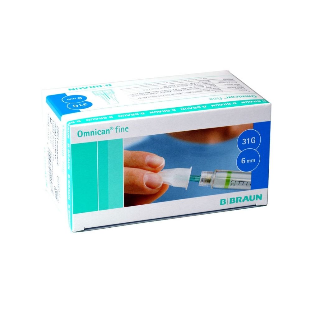 B Braun Omnican Fine Βελόνες Μίας Χρήσης για Όλες τις Πένες Ινσουλίνης ...