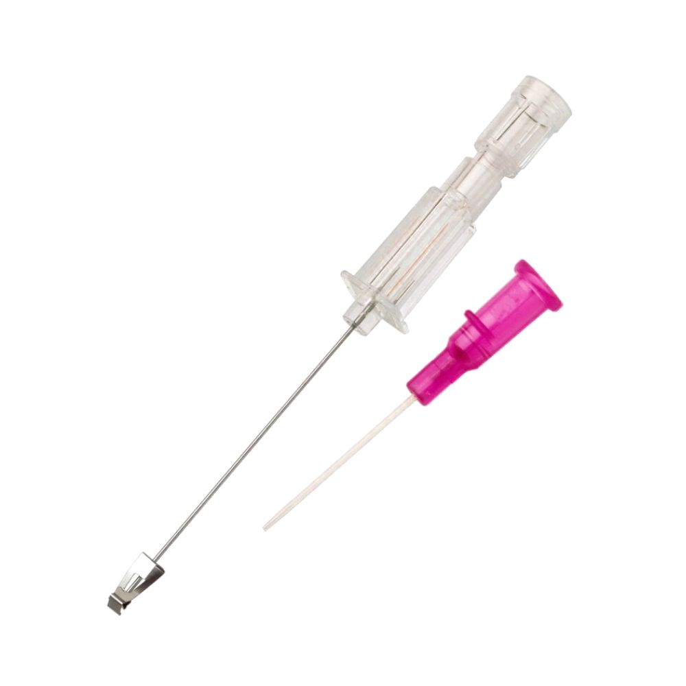 B Braun Introcan Safety Single Safety Catheter 20G 1.1x25mm Pink ...