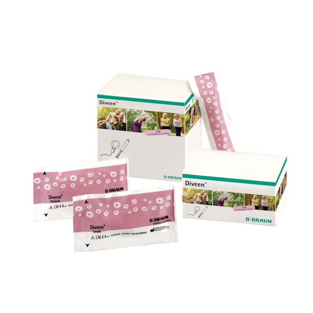 B. Braun Diveen® Small 5 pcs – Female Urinary Incontinence Device ...