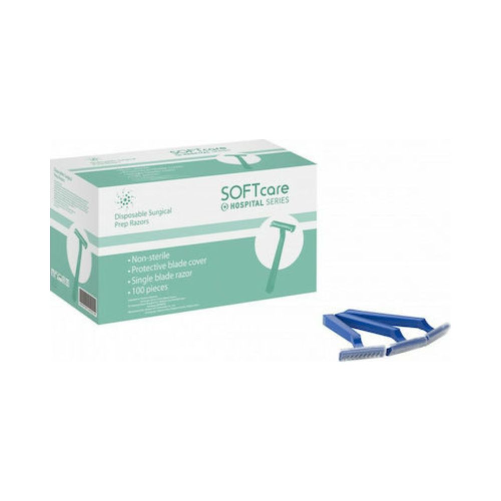 Disposable razor with single blade 100pcs - Traumacare