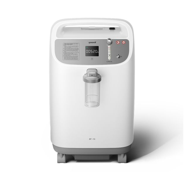 YUWELL 8F-10 10L Oxygen Concentrator – High-Flow Home Oxygen Therapy ...